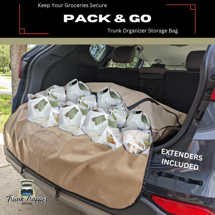 Ultimate Trunk Storage Solution: Tan Trunk Trapper Organizer – Trunk ...