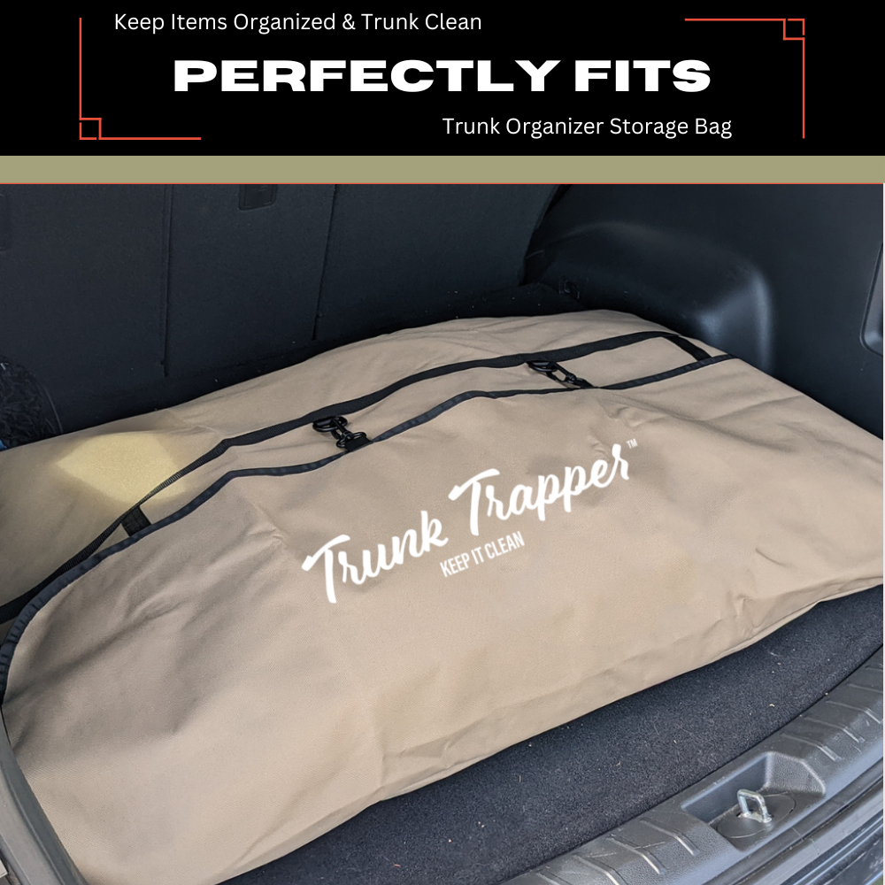 Ultimate Trunk Storage Solution: Tan Trunk Trapper Organizer – Trunk ...