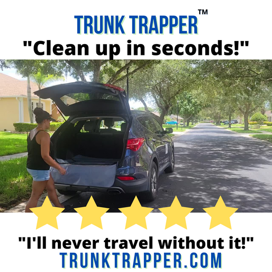 Organize Your Car with Blue Trunk Trapper: Car Storage Bag – Trunk Trapper®